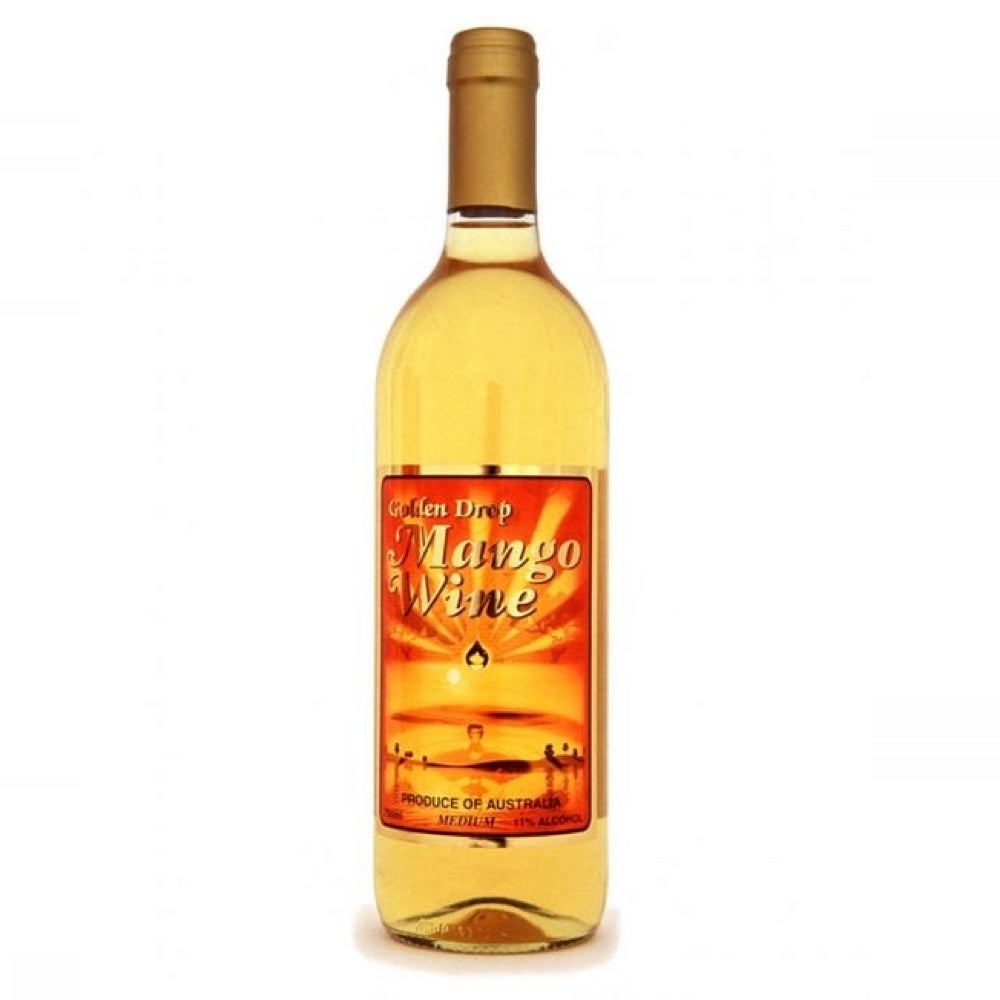 Golden Drop Medium Mango Wine 750ml | Buy Mango Wines Lemon Lime Cello